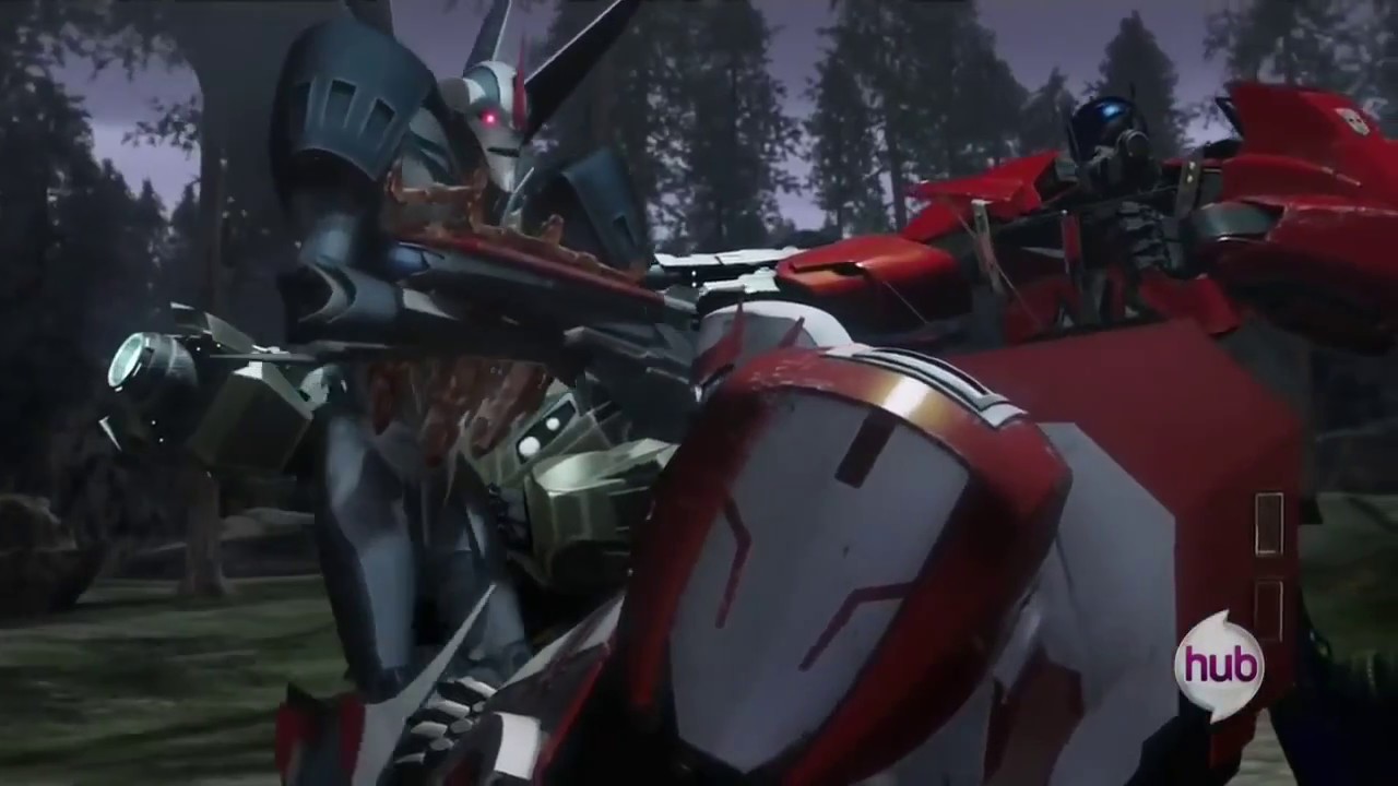 Transformers Prime: Starscream's slowmotion talk - YouTube