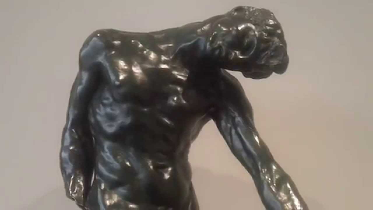 The Shade or Adam from the Gates of Hell 1880 Auguste Rodin 1840-1917 ...