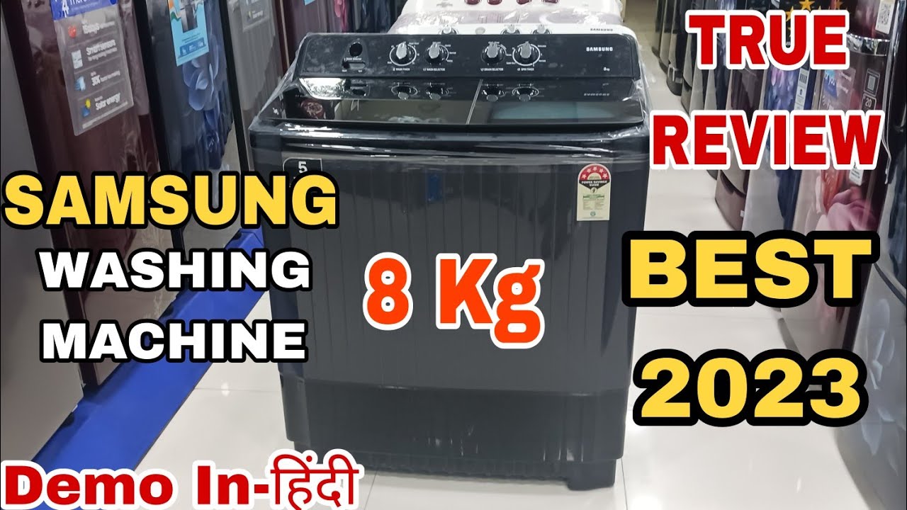 Samsung 8 Kg Washing Machine Demo || Samsung WT80B3560GB Demo ...