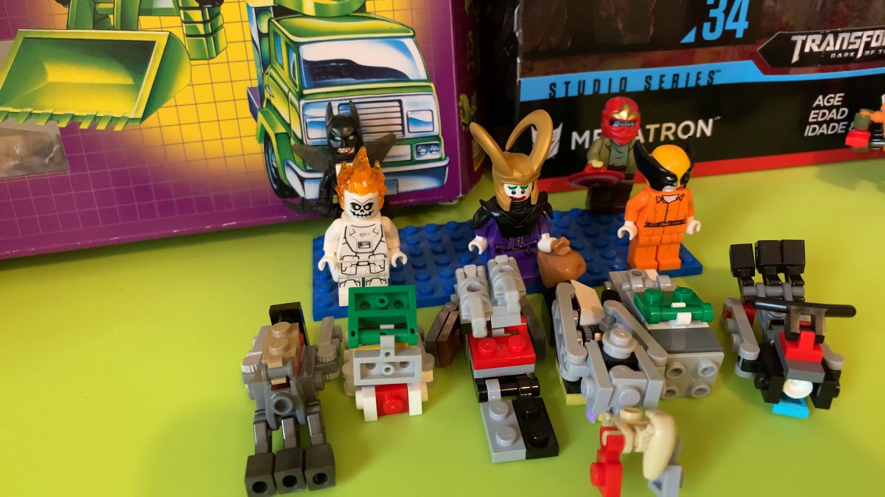 LEGO transformers Combiners part 1 - YouTube