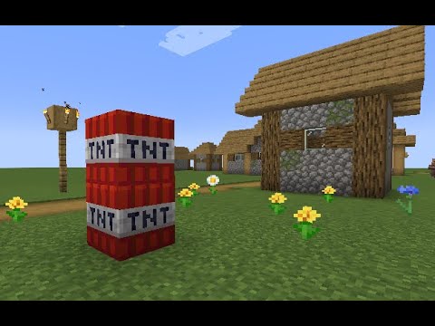 Minecraft - TNT Village - YouTube