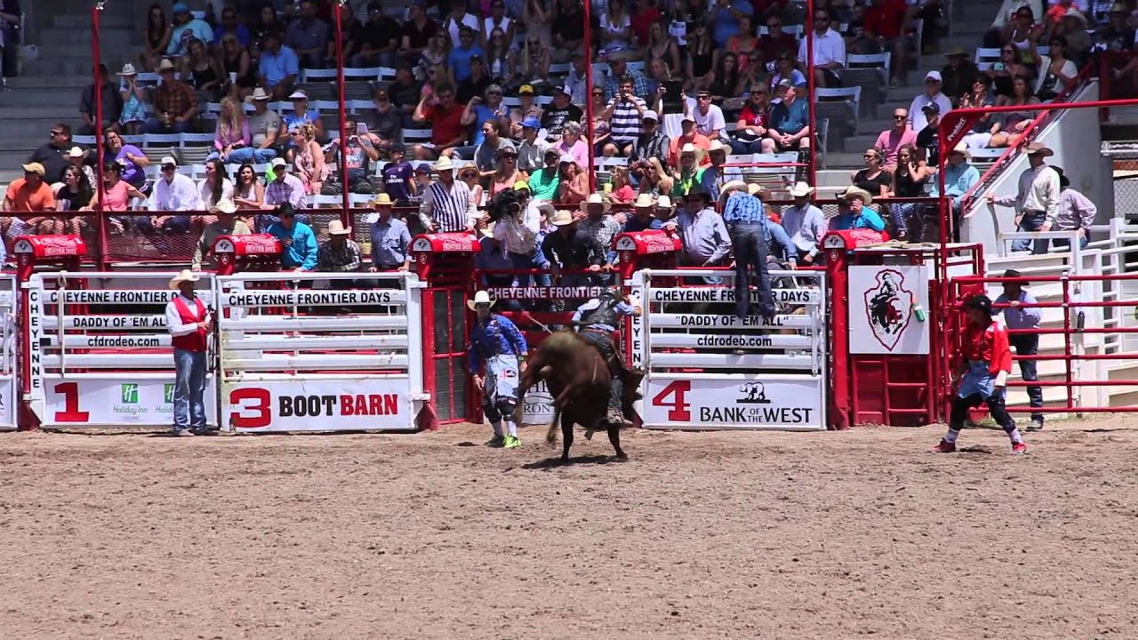 Cheyenne Frontier Days PRCA Rodeo (2015-07-18) - YouTube