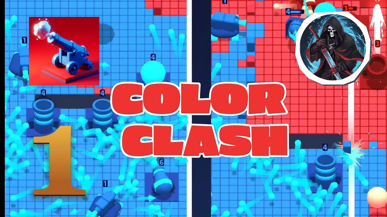 Color Clash Gameplay – Quick 30-Minute Challenge! 🌈💥 #ColorClash - YouTube