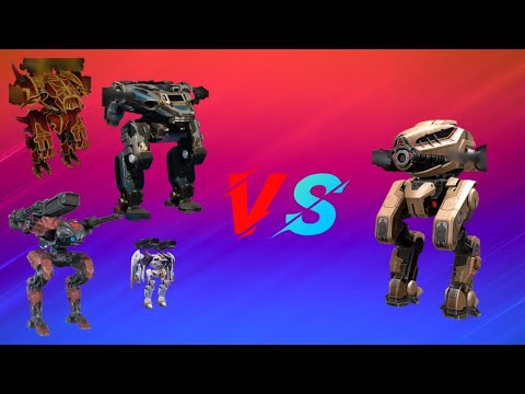 Destrier VS Everything Robots | WR War Robots #warrobotsgameplay # ...