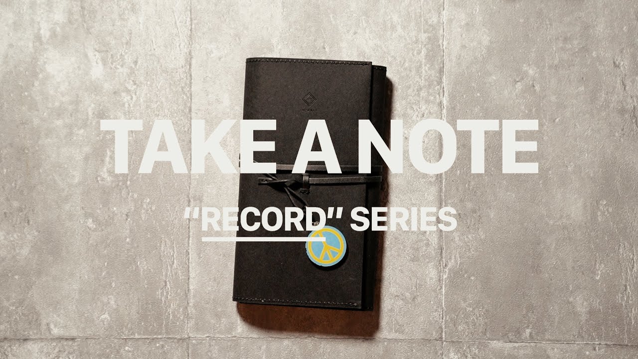 TAKE A NOTE "RECORD" SERIES - YouTube