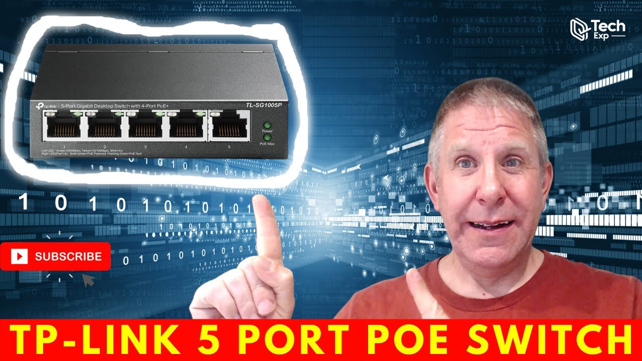 TP Link 5 Port POE Switch Unboxing - YouTube