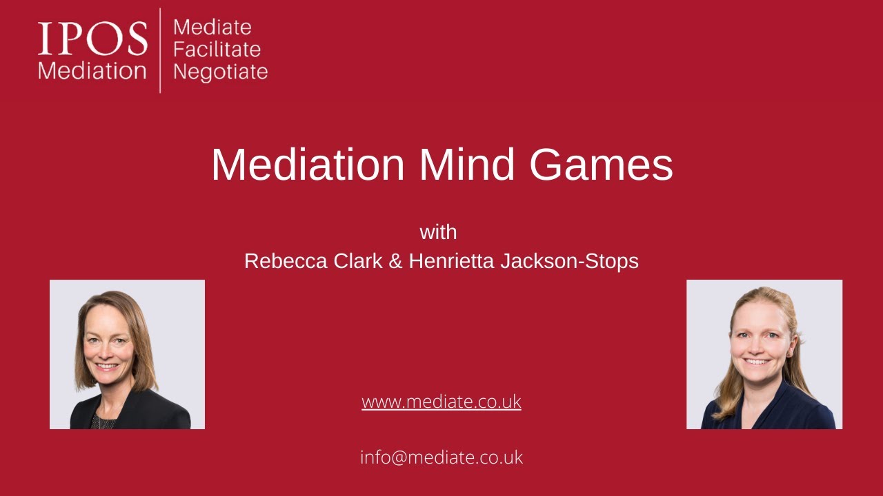 Mediation Mind Games 22 April 2021 - YouTube