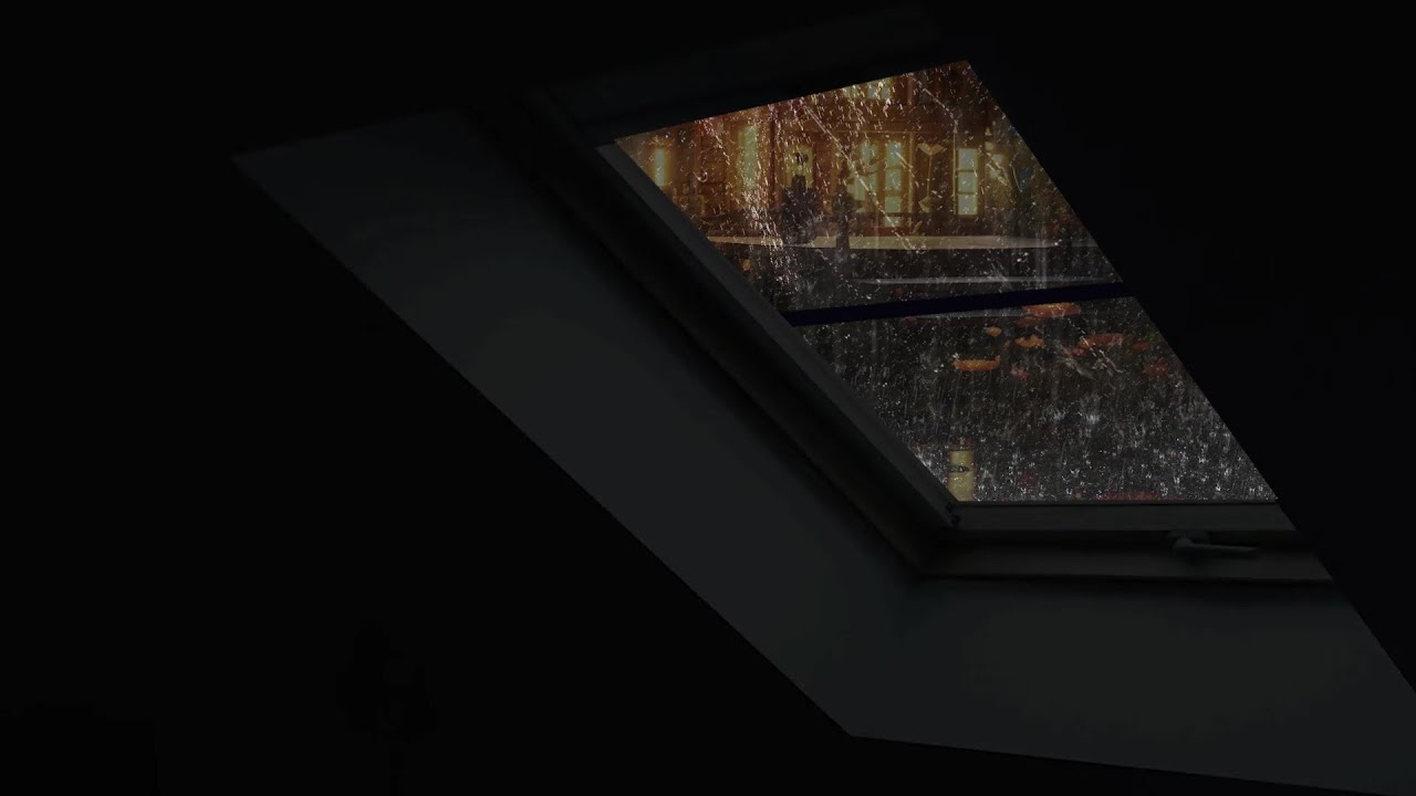 Relaxing Sounds Of Rain, Heavy Rain And Thunder Outside The Window Help ...