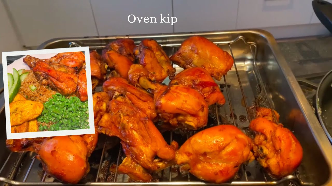 Surinaamse (oven) kip recept - YouTube