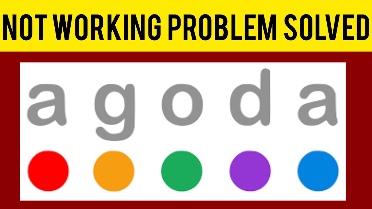 How To Solve Agoda App Not Working(Not Open) Problem|| Rsha26 Solutions ...