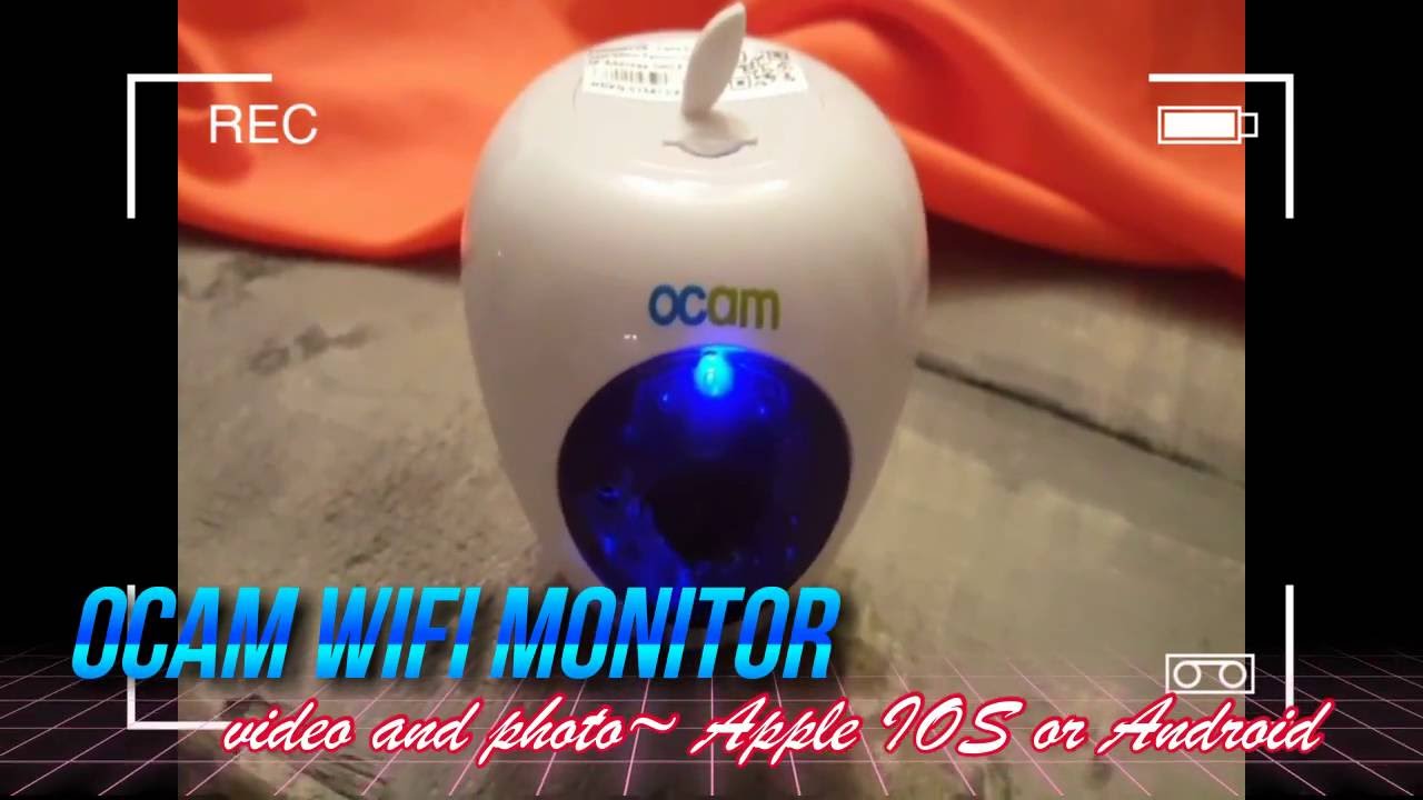 ocam wifi monitor camera - YouTube