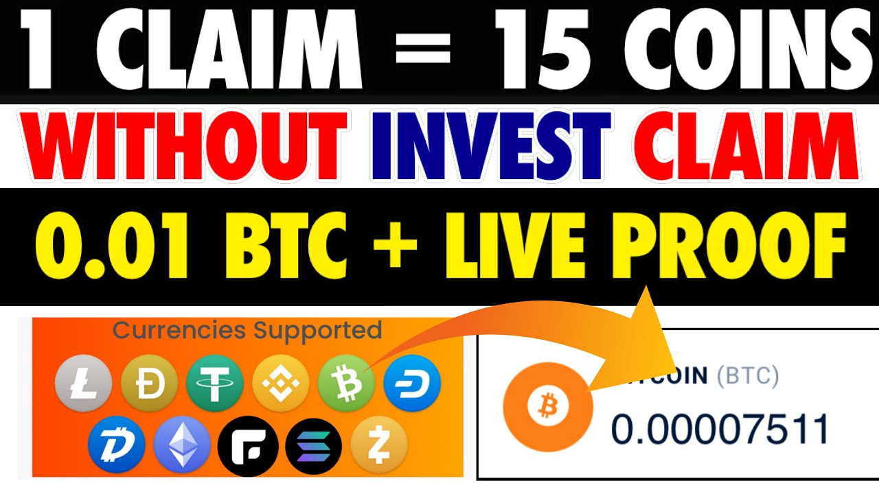 PER CLAIM 15 coins \ New bitcoin faucet + live proof | btc faucet no ...