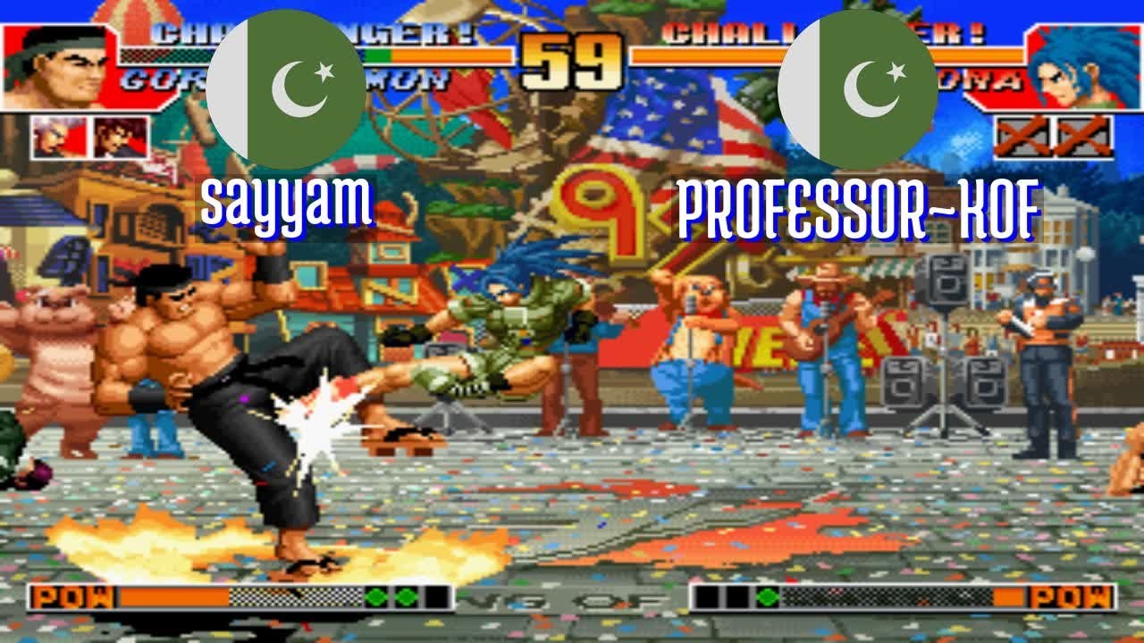 FT5 @kof97: sayyam (PK) vs PROFESSOR~KOF (PK) [King of Fighters 97 ...