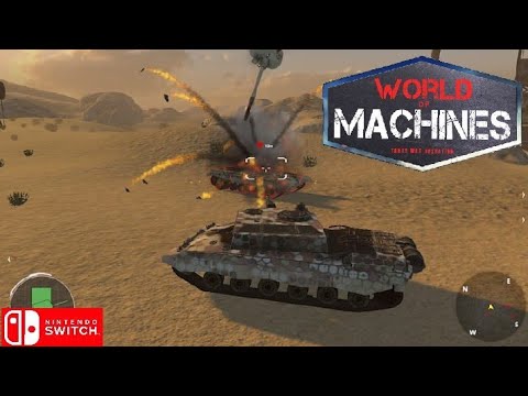 World of Machines Tanks War Operation Nintendo switch gameplay - YouTube