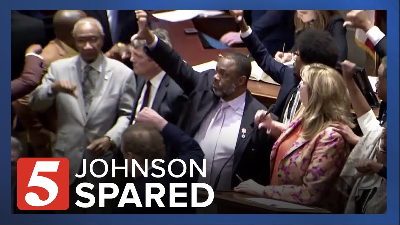 Gloria Johnson spared in historic Tennessee expulsion vote - YouTube
