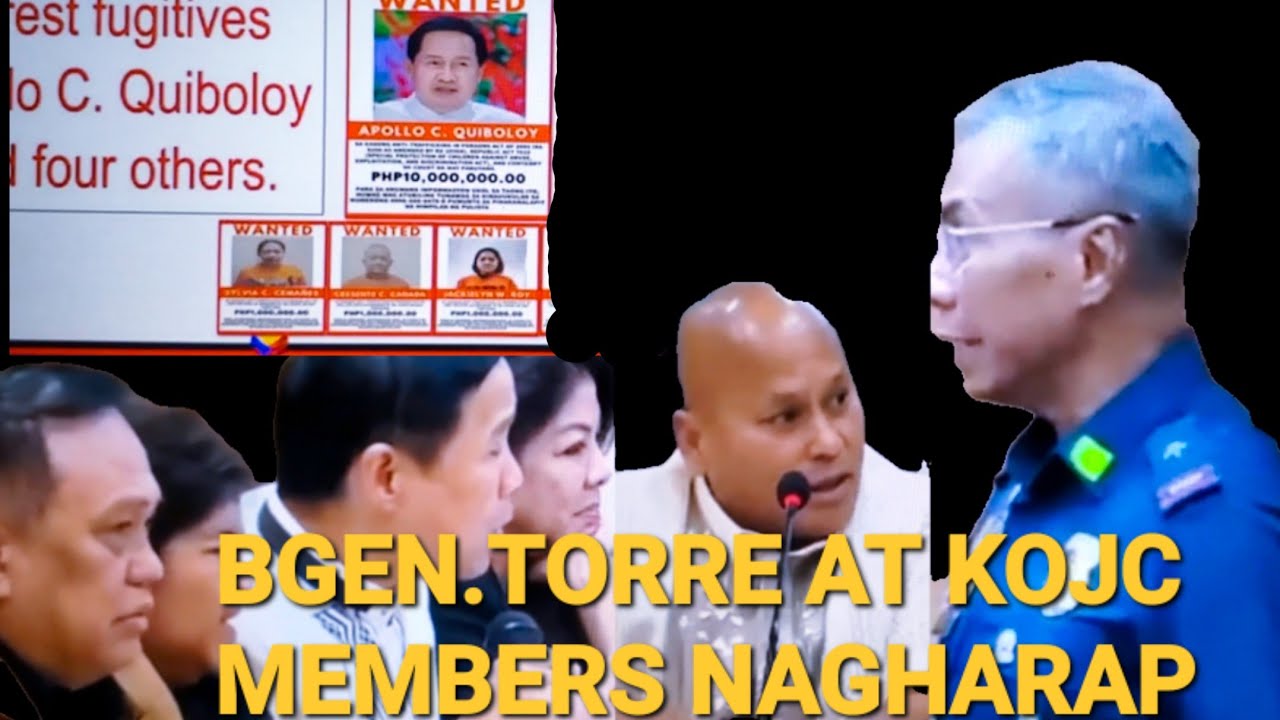 BGen.Torre hindi nagpatinag hinarap ang KOJC members nagkainitan - YouTube