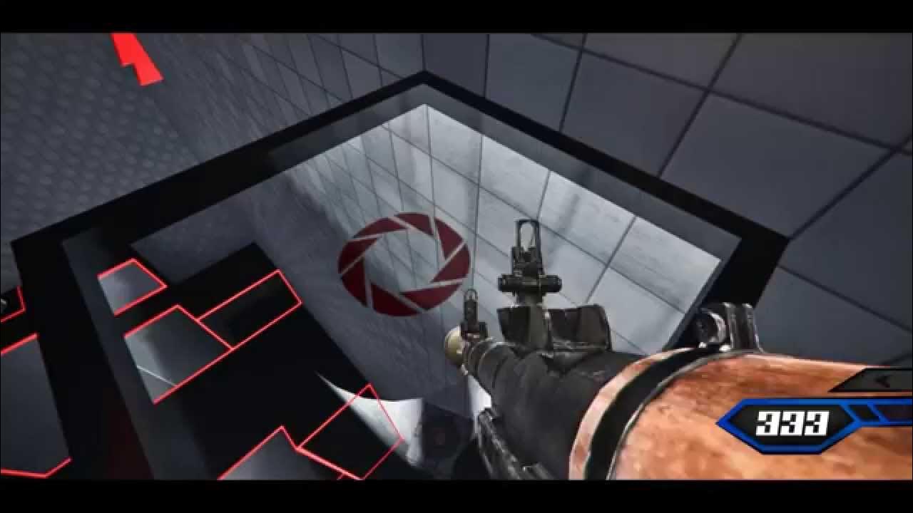 CoD4 - mp_Portal2 Walkthrough (Hard) (PC) - YouTube
