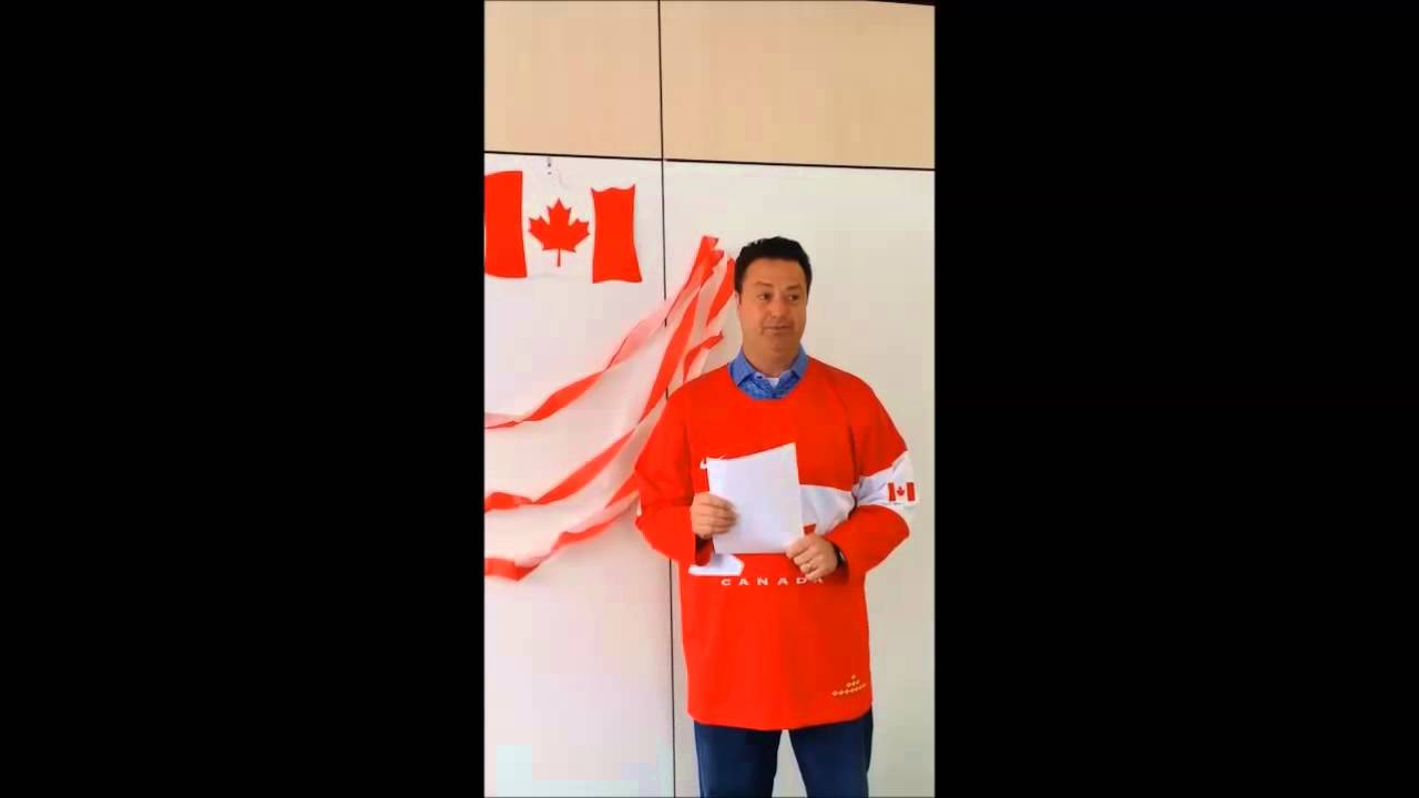 Teleperformance Canada CEOs Singing OH! Canada! - YouTube
