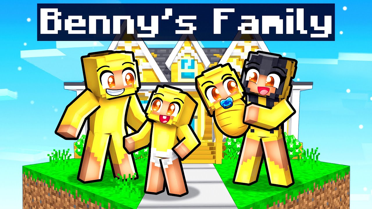 Meeting BENNY FAMILY In Minecraft! - YouTube