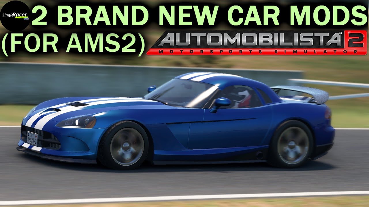 2 BRAND NEW CAR MODS for AMS2 | The Dodge Viper SRT10 | & Aston Martin ...