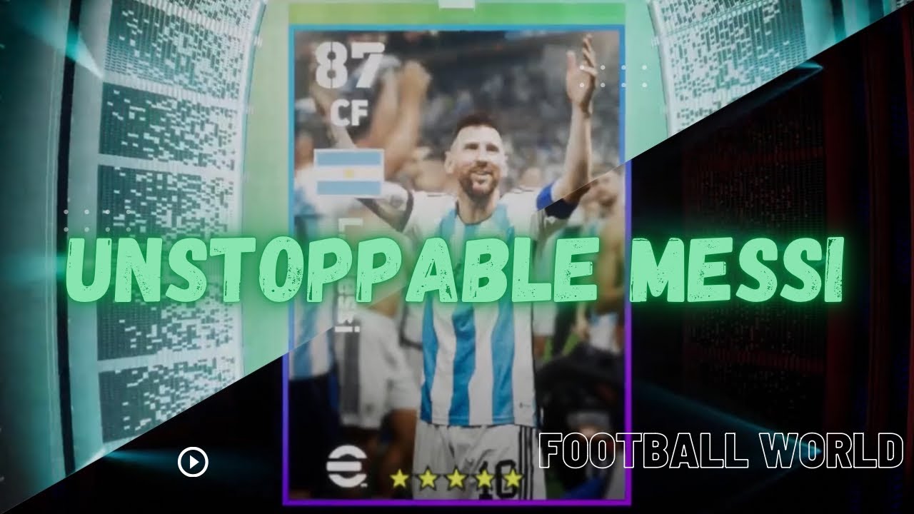 Unleashing the Unstoppable: Messi in eFOOTBALL 2023 Gameplay on ...