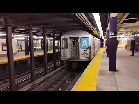 R42 Garbage Train Passing 46th Street - YouTube
