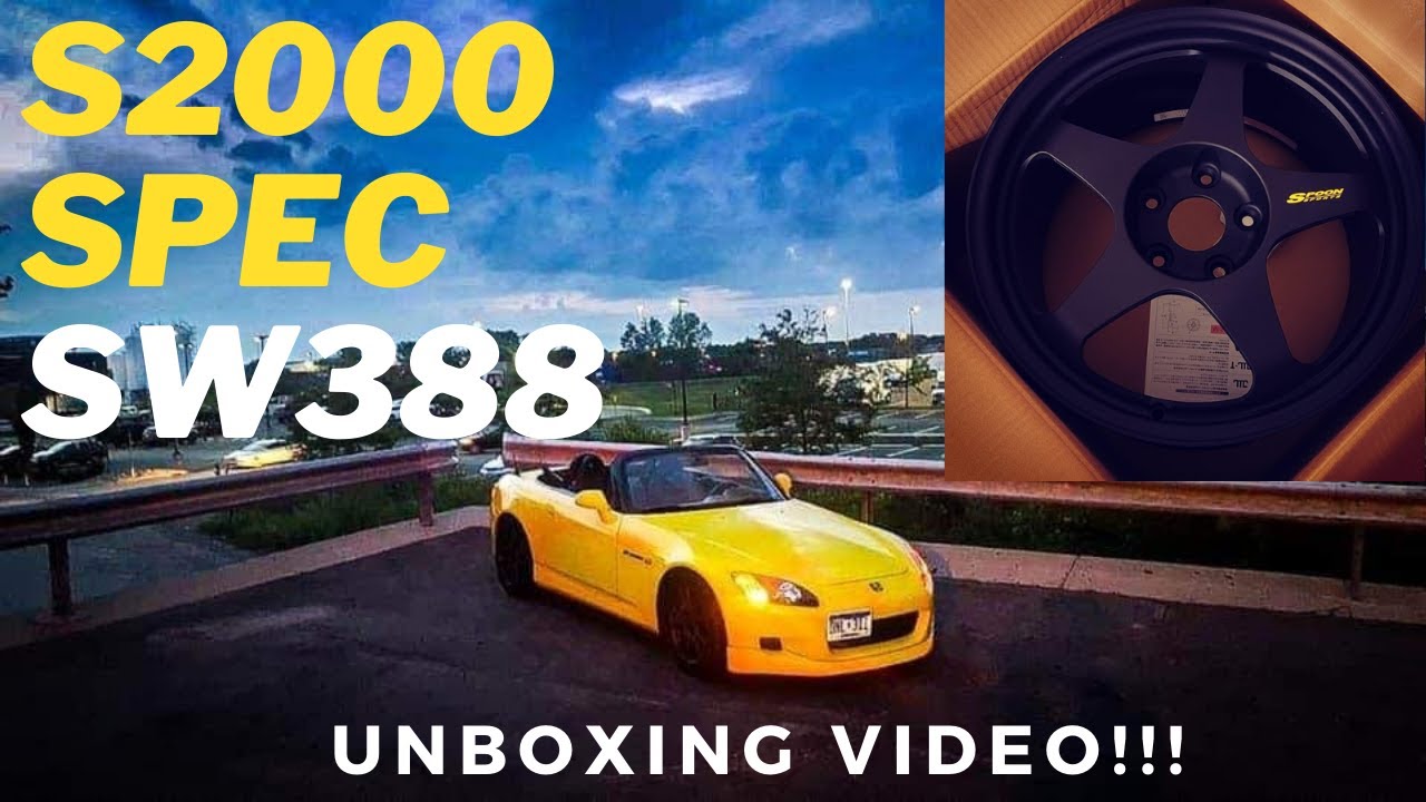 HONDA S2000 SPEC SPOON SW388 UNBOXING - YouTube