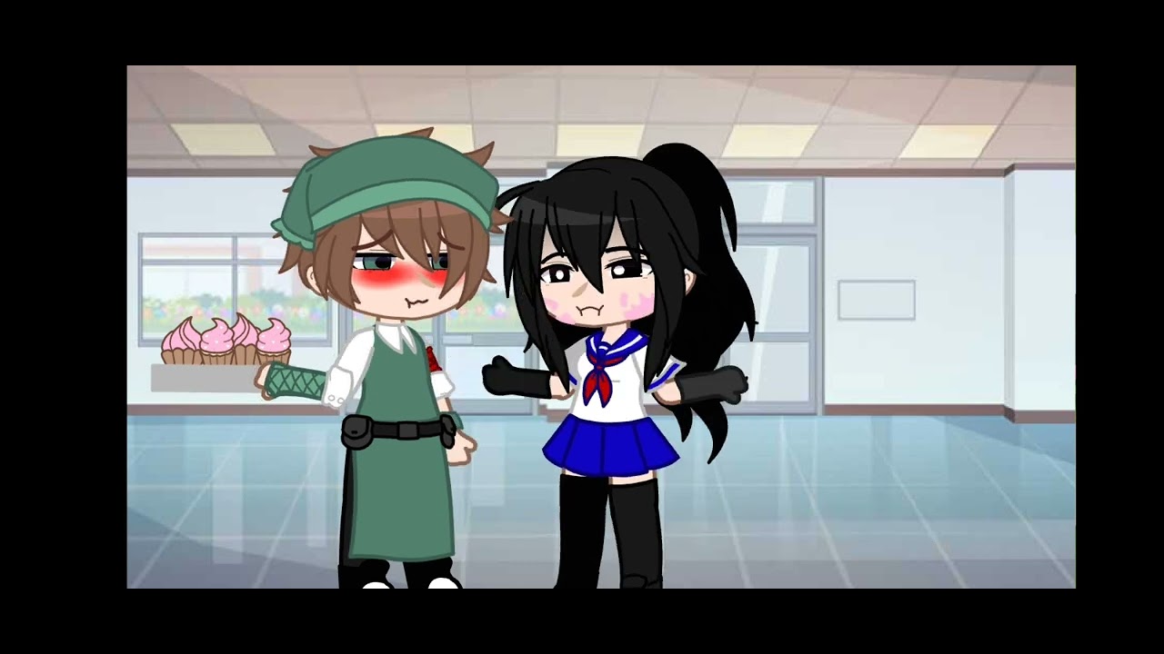 Amao and ayano (my first vid ^w^) (yandere simulator male rivals) - YouTube