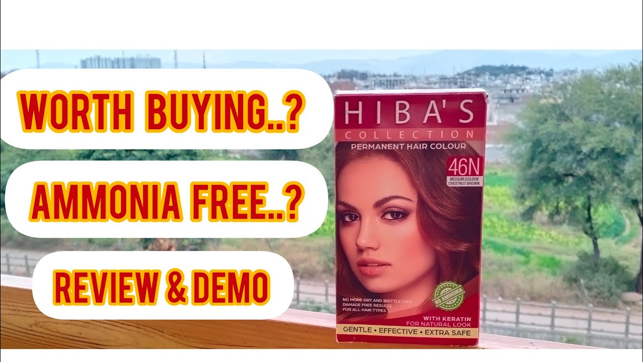 Hiba's hair dye review with demo #haircolor - YouTube