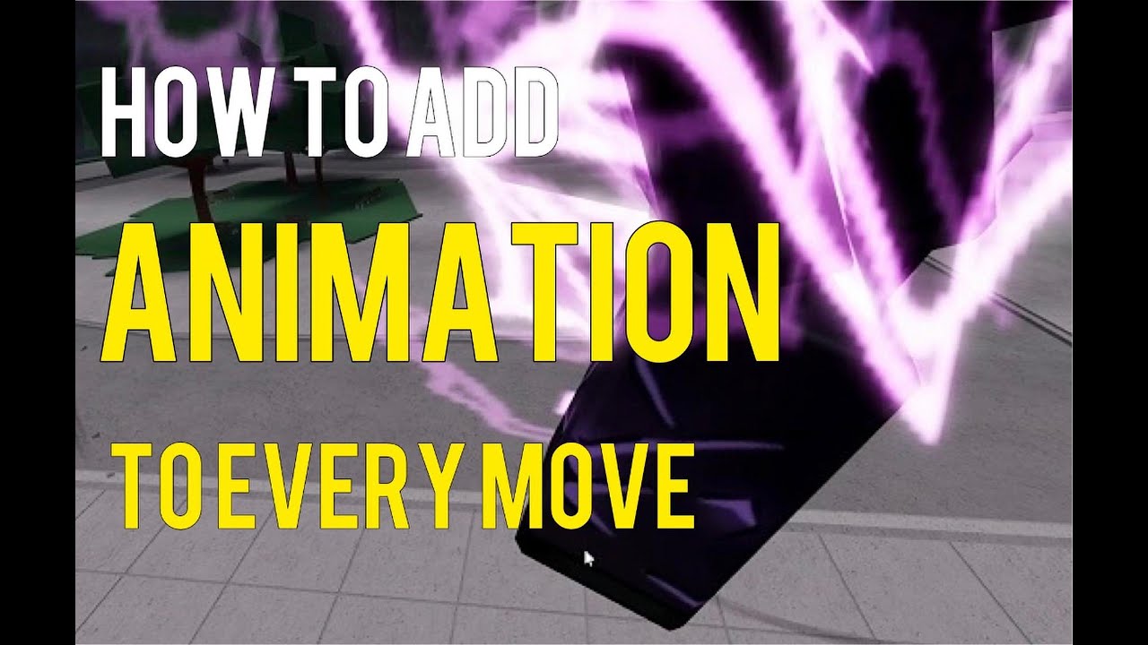 How to add animation to move in the strongest battleground - YouTube