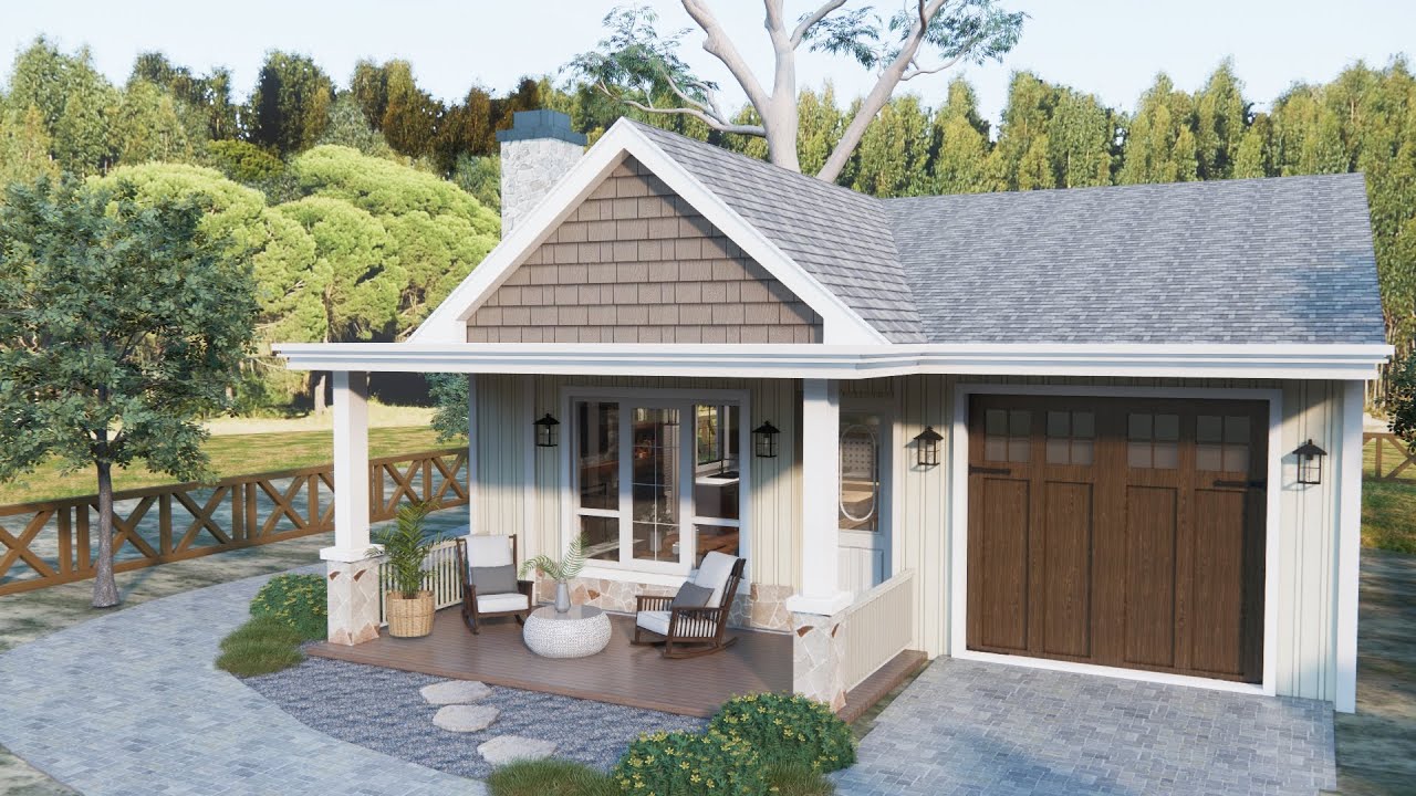 COZY & LOVELY Small House | Small House Design - YouTube