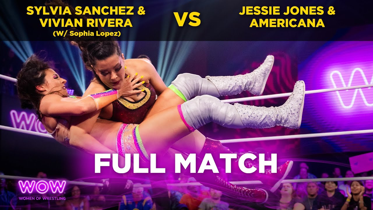 Sylvia Sanchez & Vivian Rivera (w/ Sophia) vs Jessie Jones & Americana | WOW - Women Of ...