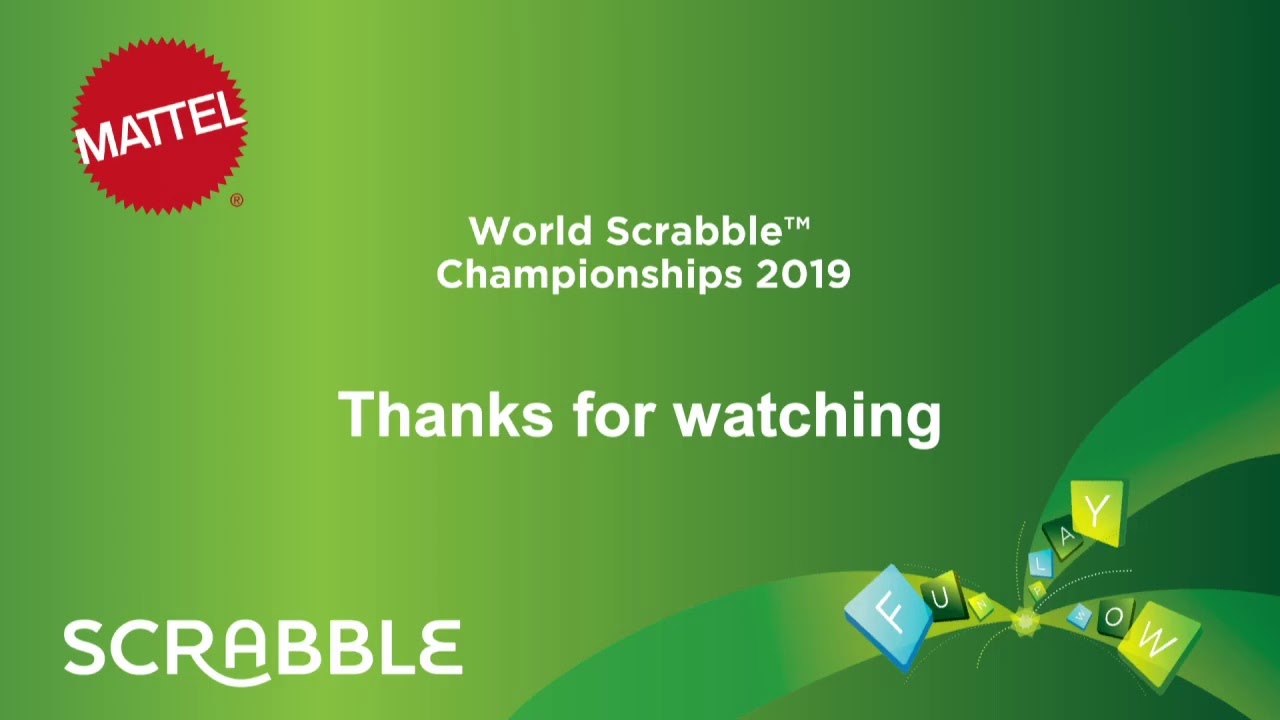 Junior World Scrabble Championship 2019 - YouTube