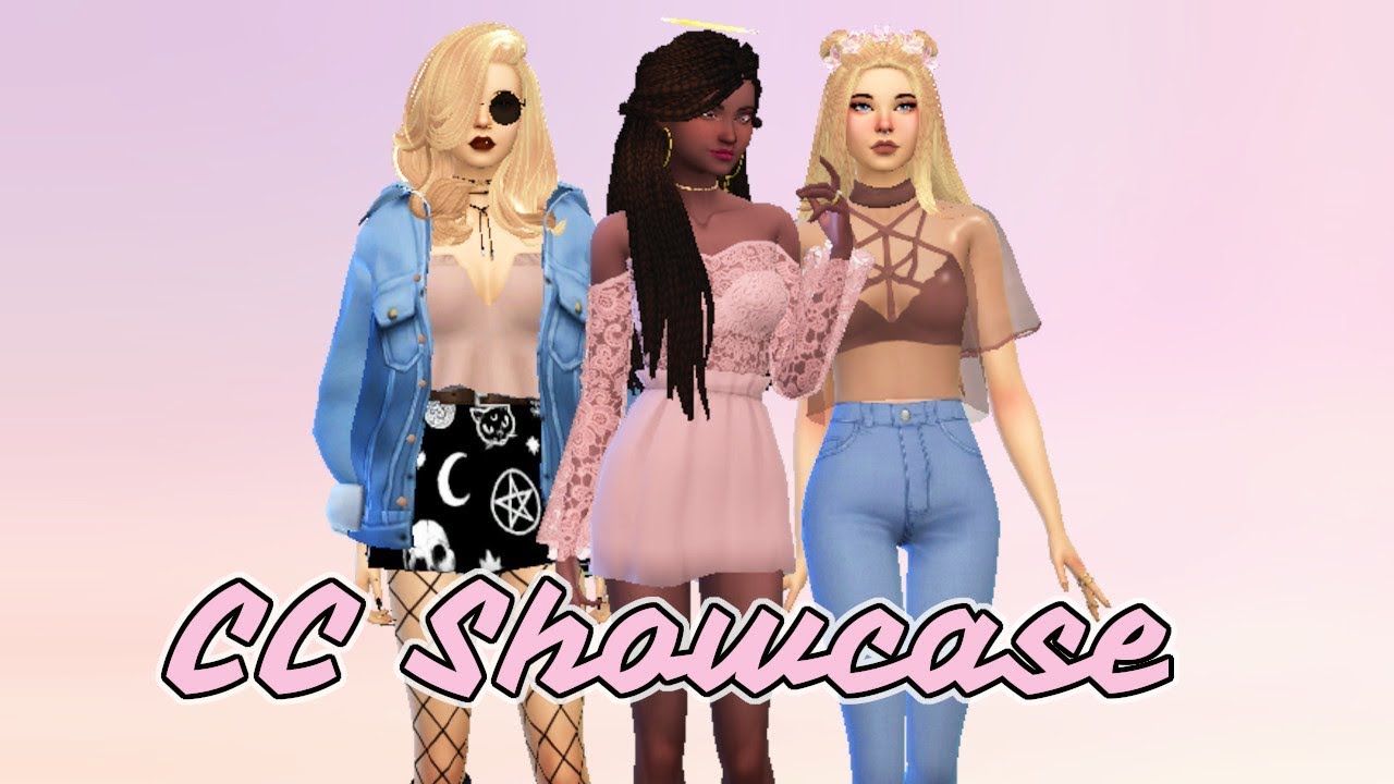 CC SHOWCASE // SIMS 4 - YouTube