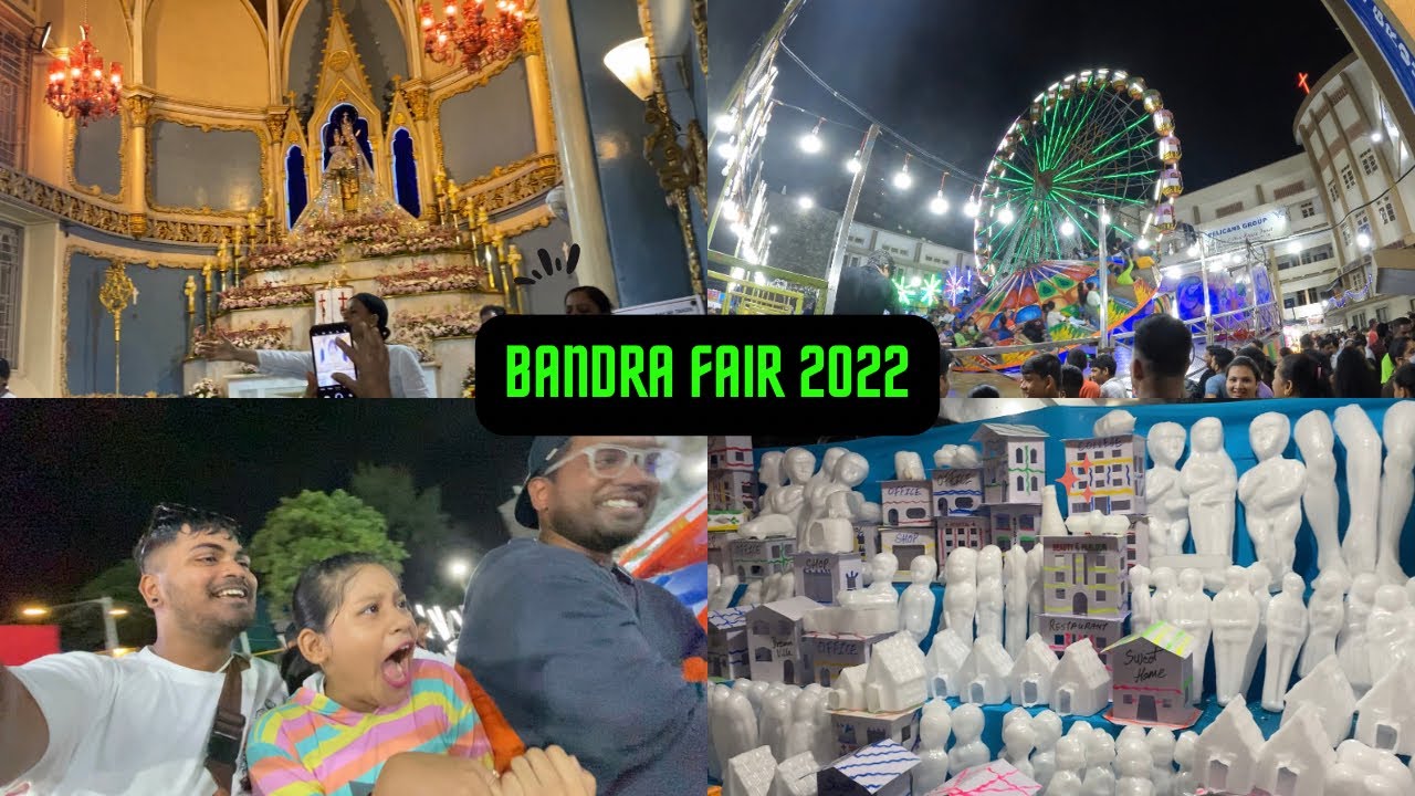BANDRA FAIR 2022🎡|MOUNT MARY FEAST ️|Masti Time🥳|VLOG#94|#mountmary # ...