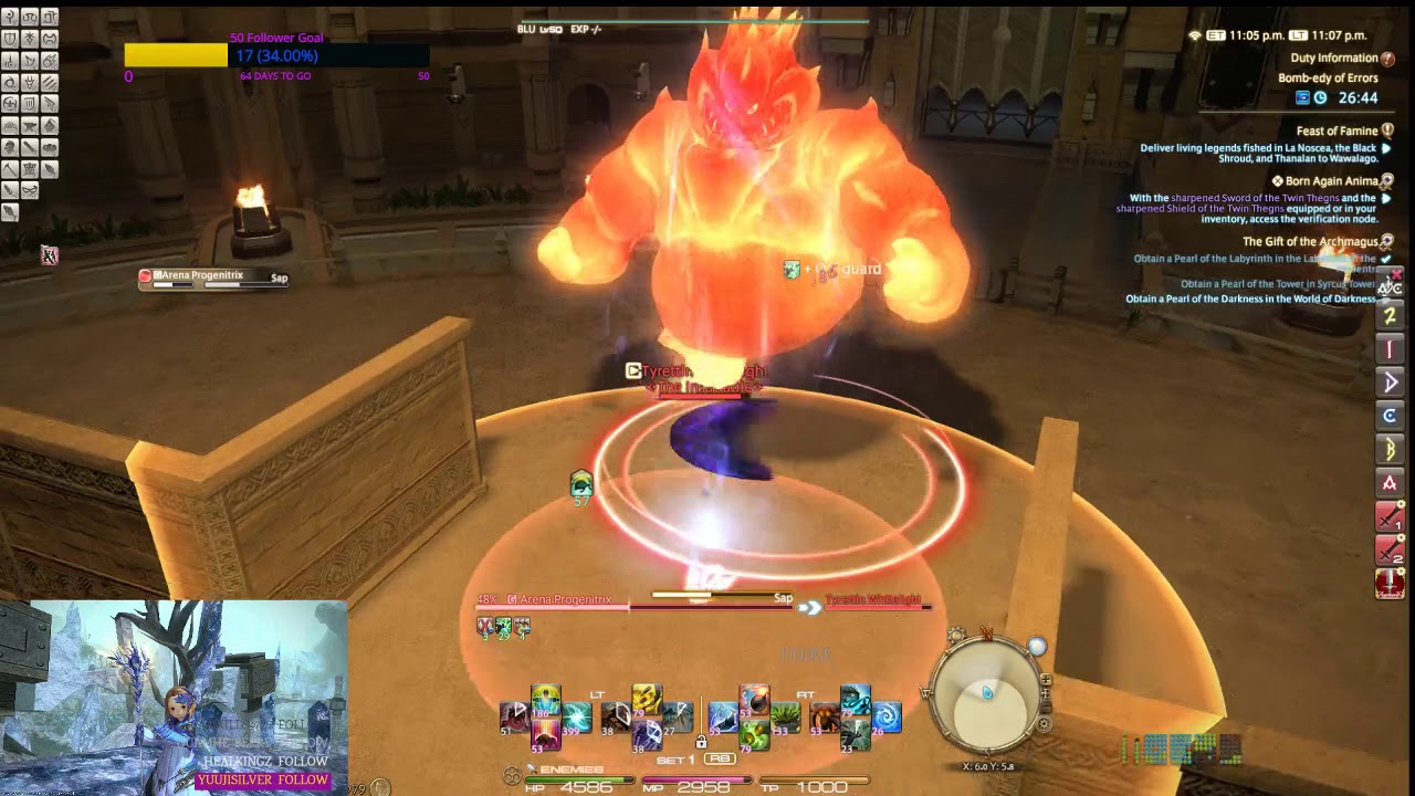 FFXIV Blu (First time Completion) - Masked Carnival 08 - A Bomb-edy of ...
