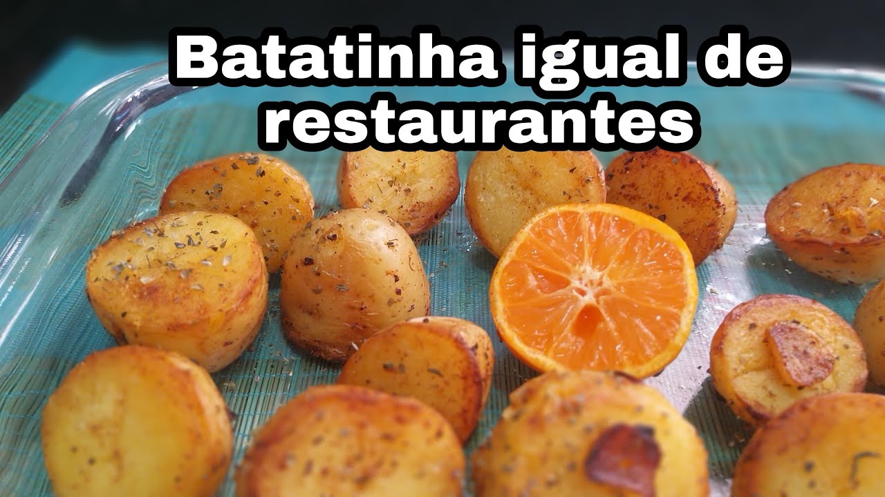 COMO FAZER BATATINHA IGUAL DE RESTAURANTE - YouTube