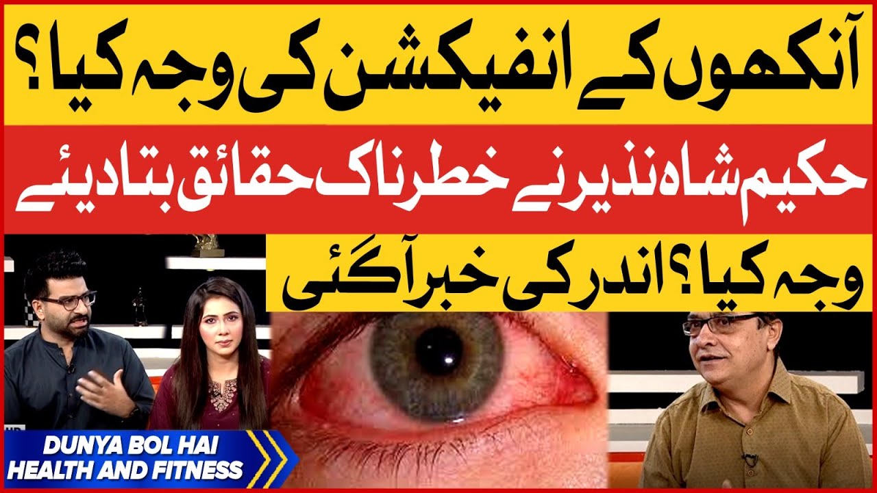 Dangerous Reasons Of Eye Infection | Hakeem Shah Nazeer Revealed ...