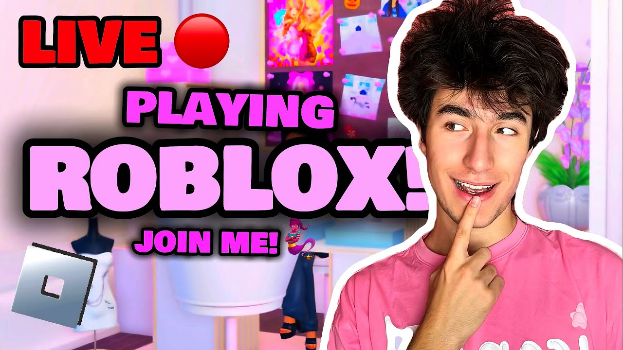 🛑LIVE! PLAYING ROBLOX! JOIN ME! - YouTube