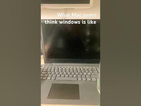 What Mac users think windows is like. - YouTube