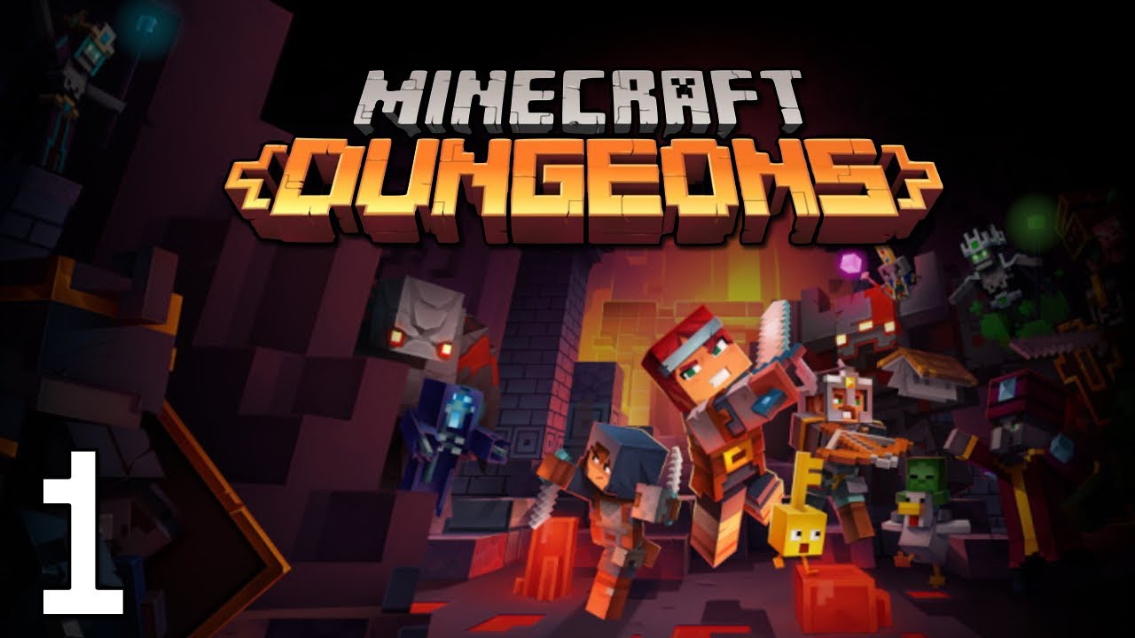 Our Voxelventure Begins! | Let's Play Minecraft Dungeons | Co-op ...