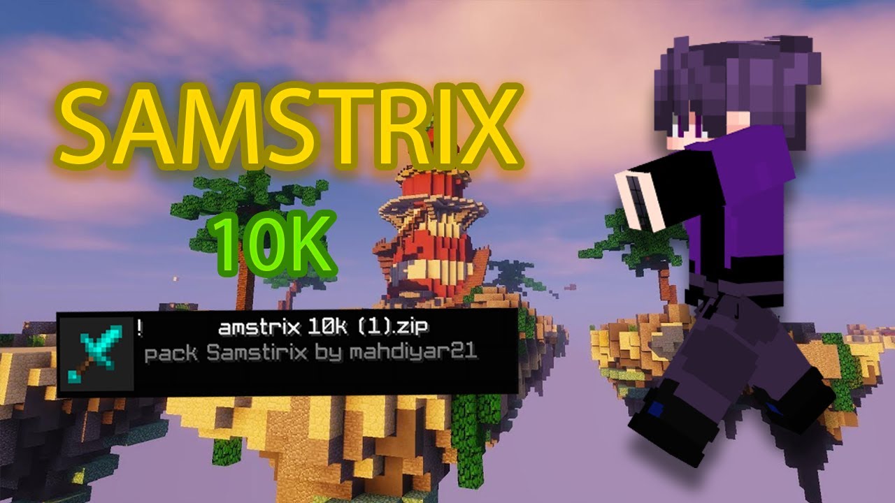 بدوارز با ریسورس پک جدید سام استریکس 🔥Bedwars With New Samstrix 10K ...