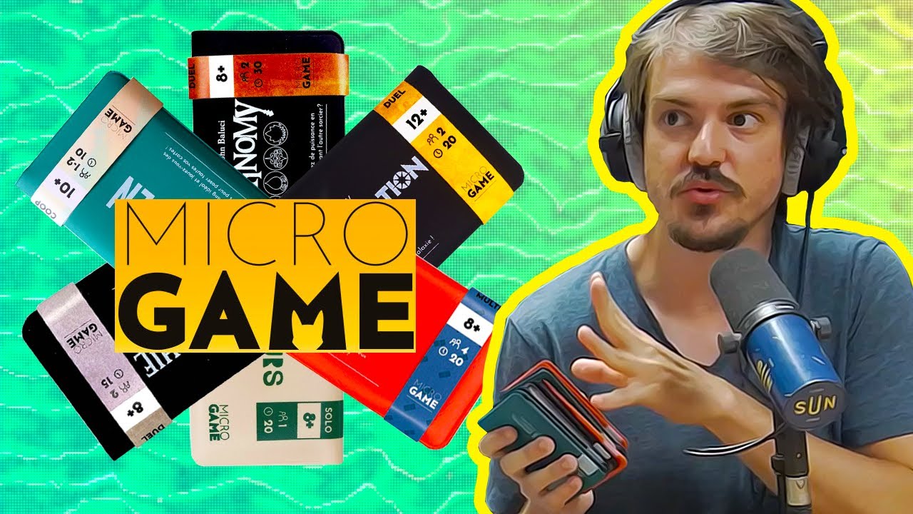 L'HEBDO LUDIQUE #14 - Les Micro Games 🎲 🎟️ - YouTube