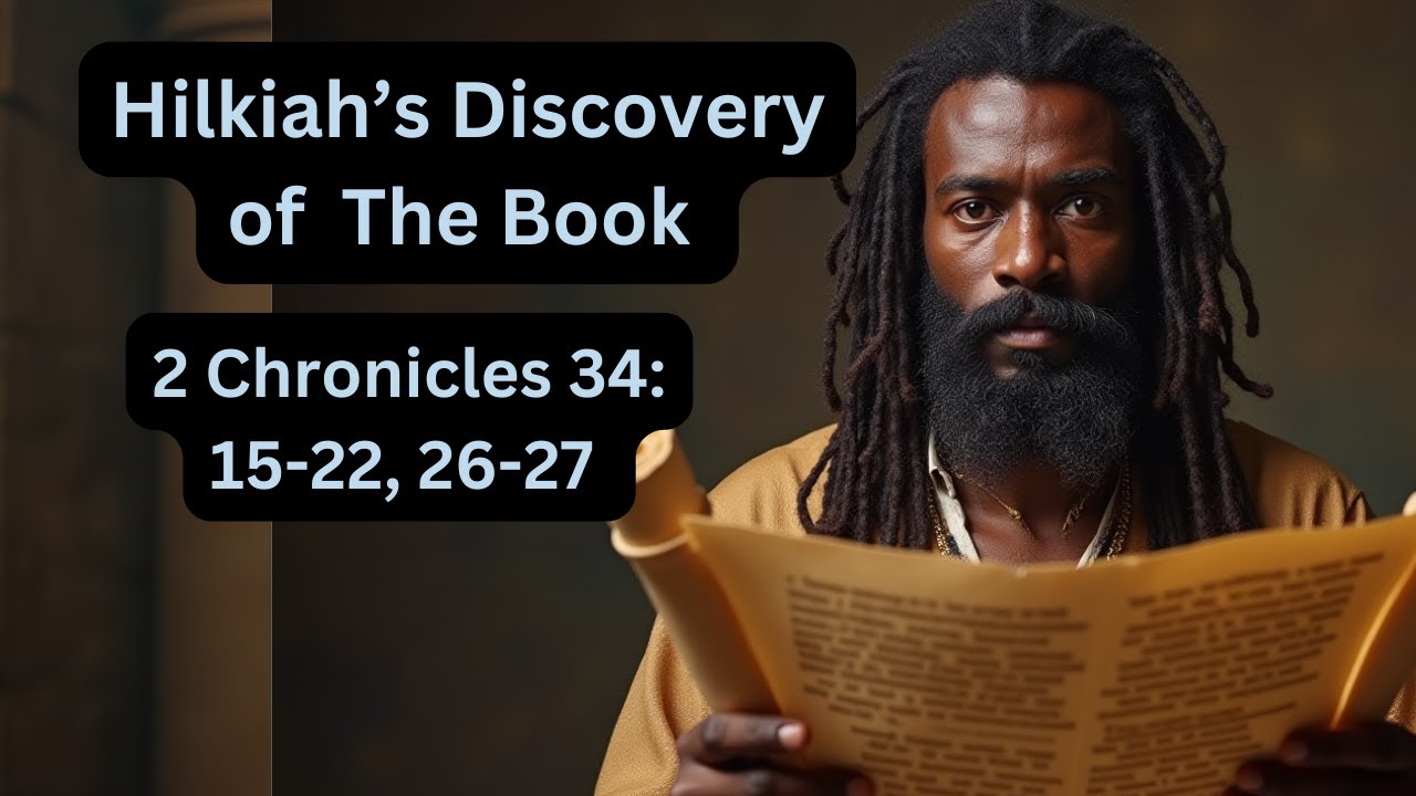 Sept 21_Quick Sunday School Preview_"Hilkiah's Discovery of The Book ...