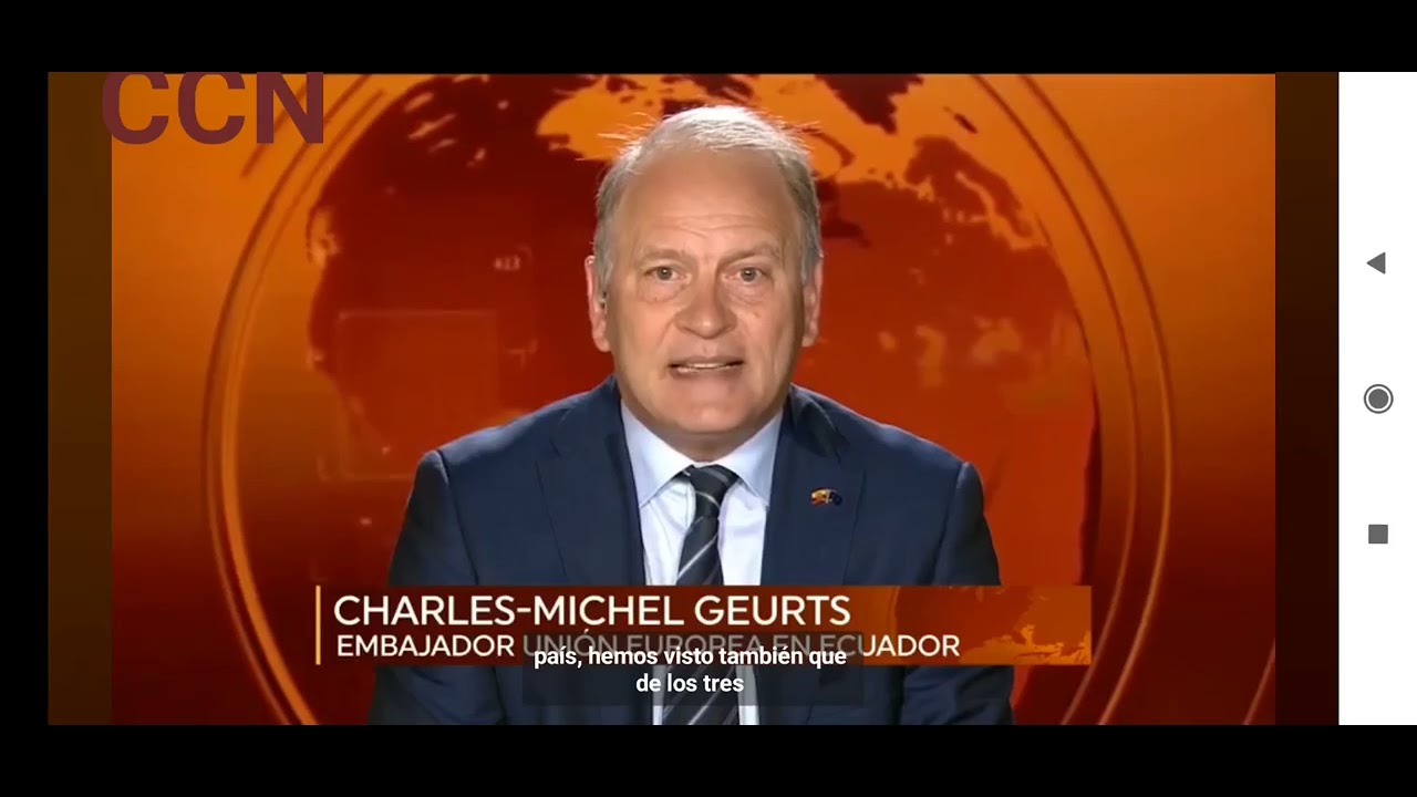 Ecuavisa 20-10-2021 Charles-Michel Geurt - YouTube