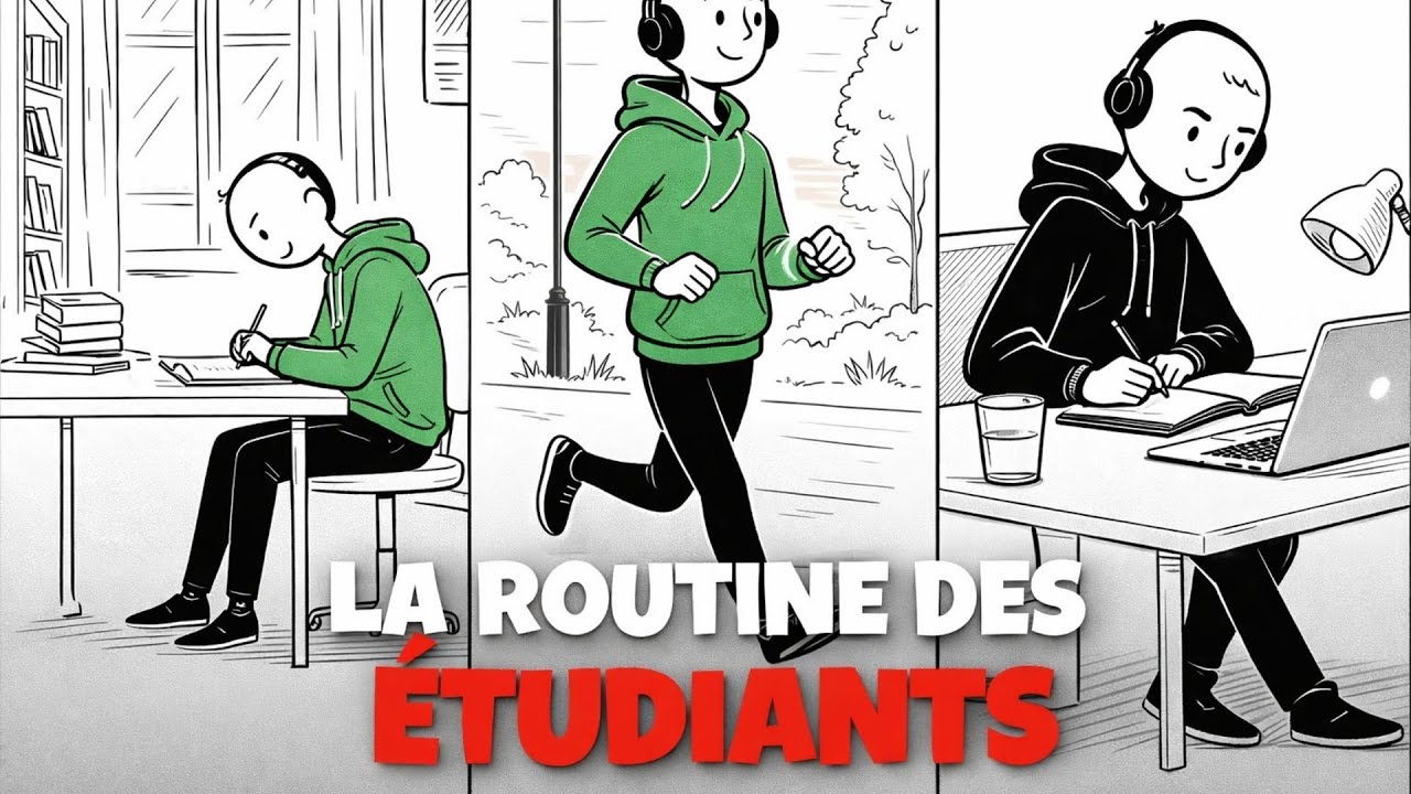 La routine quotidienne qui change vraiment la vie des étudiants - YouTube