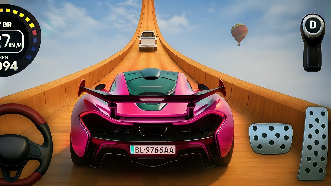Mega Ramp Car Racing Game 2025 - GT Car StuntMaster 3D - Android ...