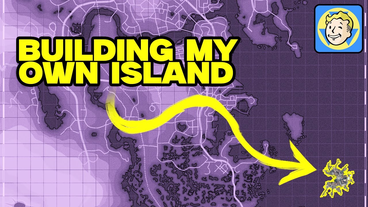 I Built a Floating Scrap Island in Fallout 4’s Ocean - YouTube