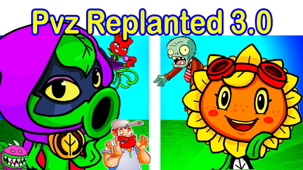 Friday Night Funkin' VS Plants vs Zombies Replanted 3.0 | PVZ Heroes ...