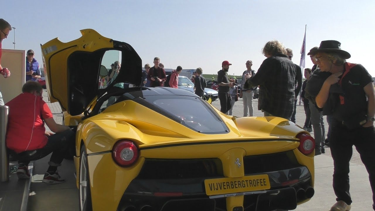 Stopping for fuel in a LaFerrari... - YouTube